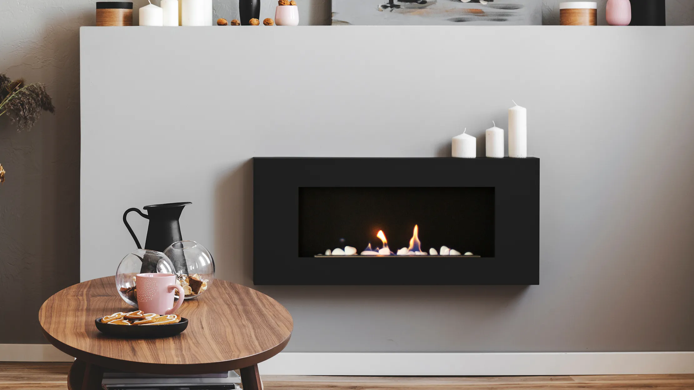 What are the requirements for an electric fireplace?