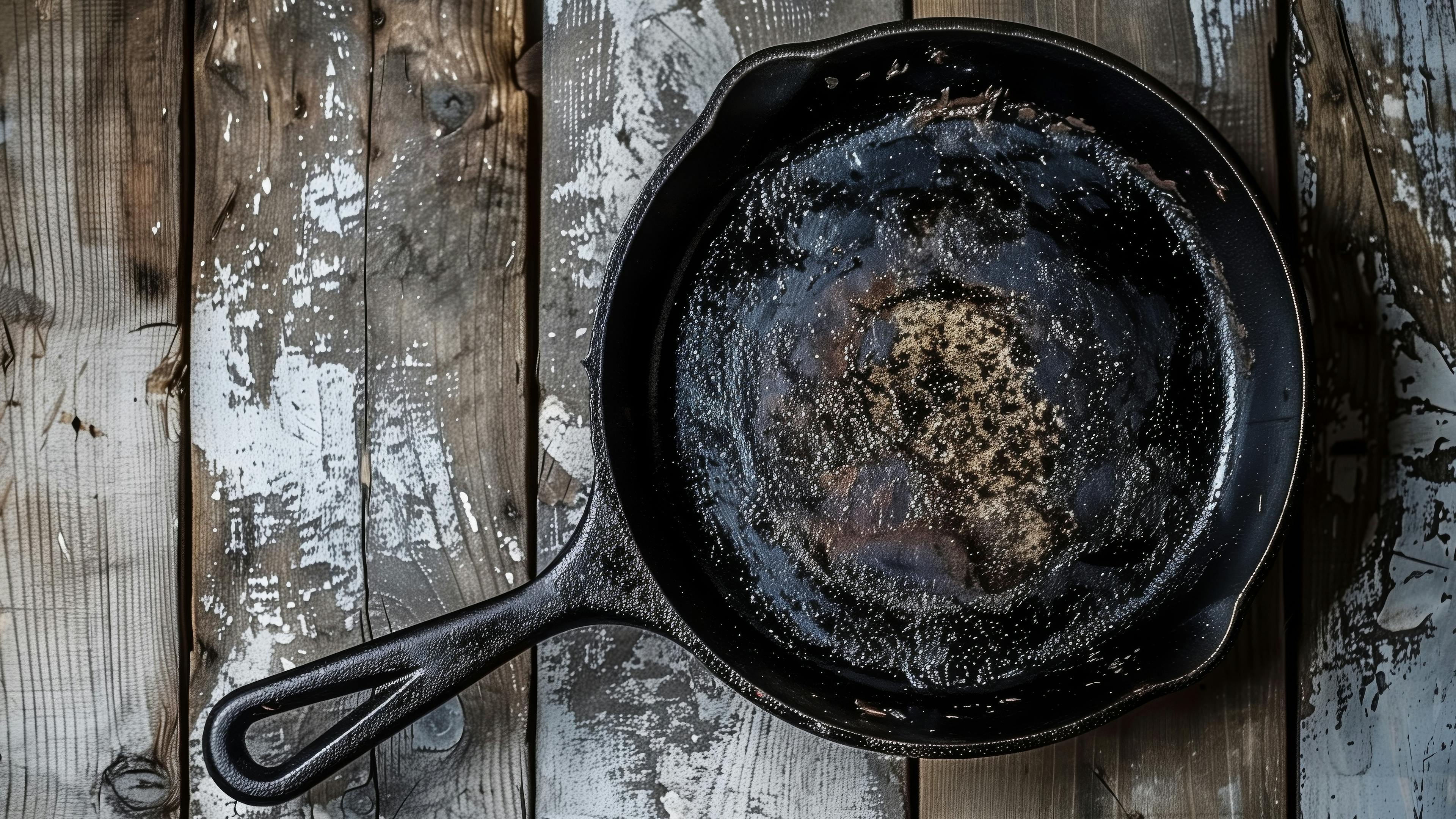 How to remove rust from cast iron