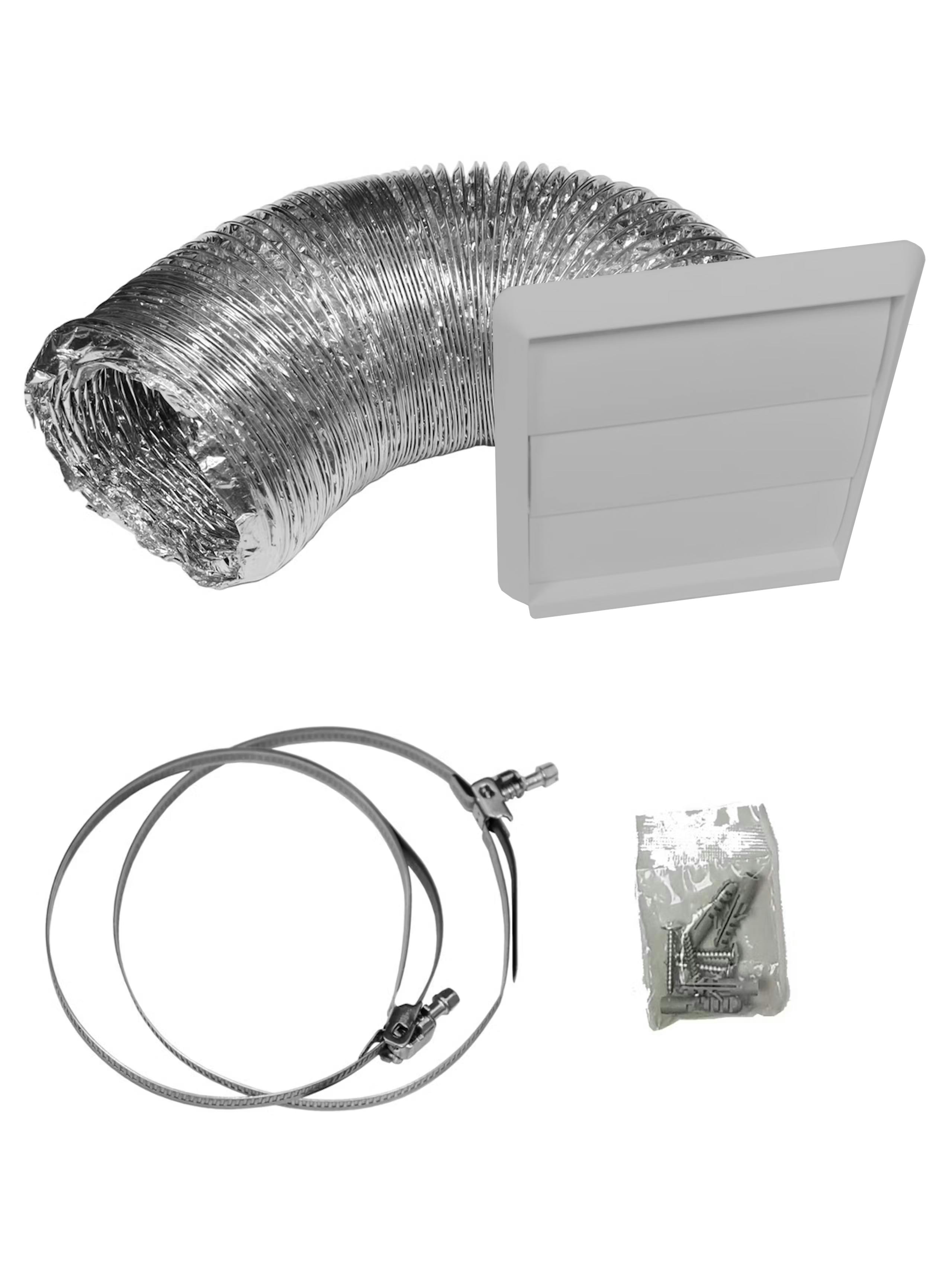MyAppliances 150mm/6-inch Silver Cooker Hood Venting Ducting Kit