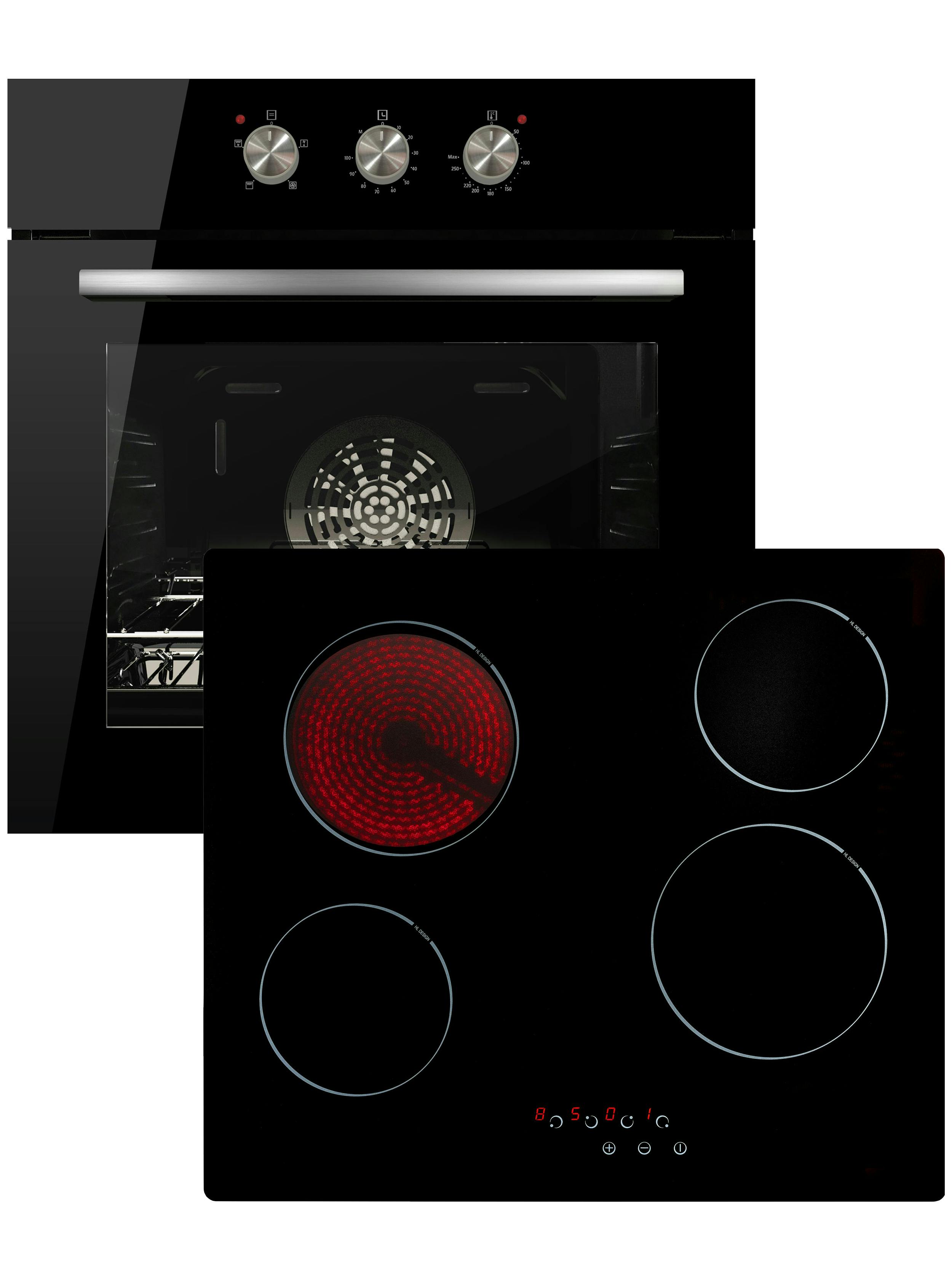 MyAppliances UOVPK1 Fan Oven & Ceramic Hob Pack