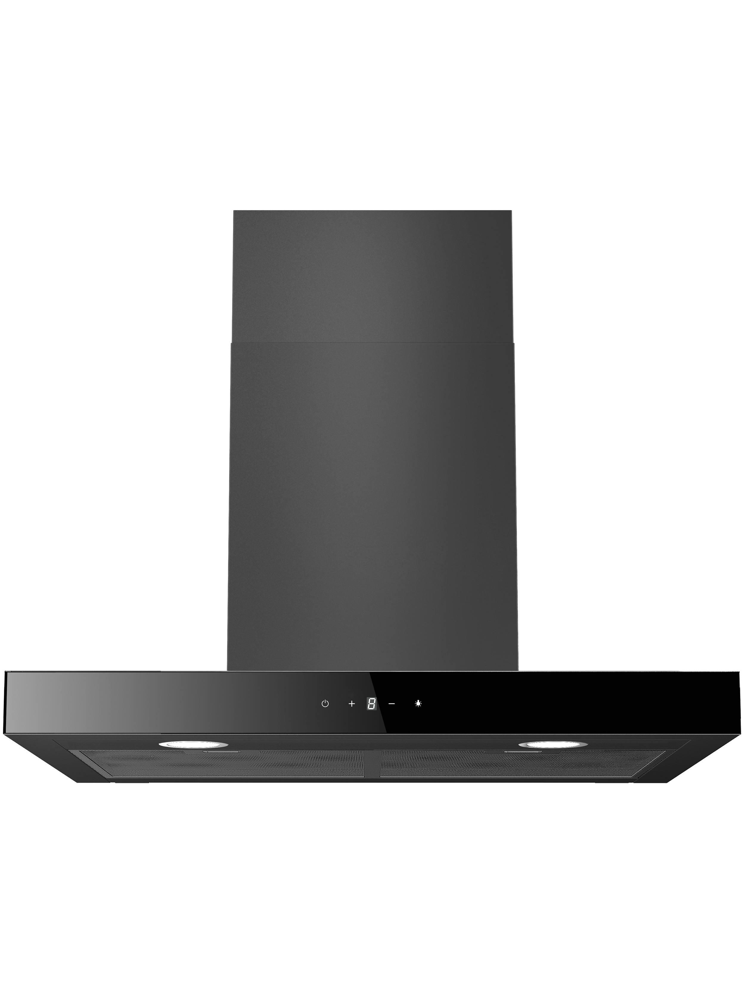 MyAppliances ART10312 70cm Black Box Cooker Hood