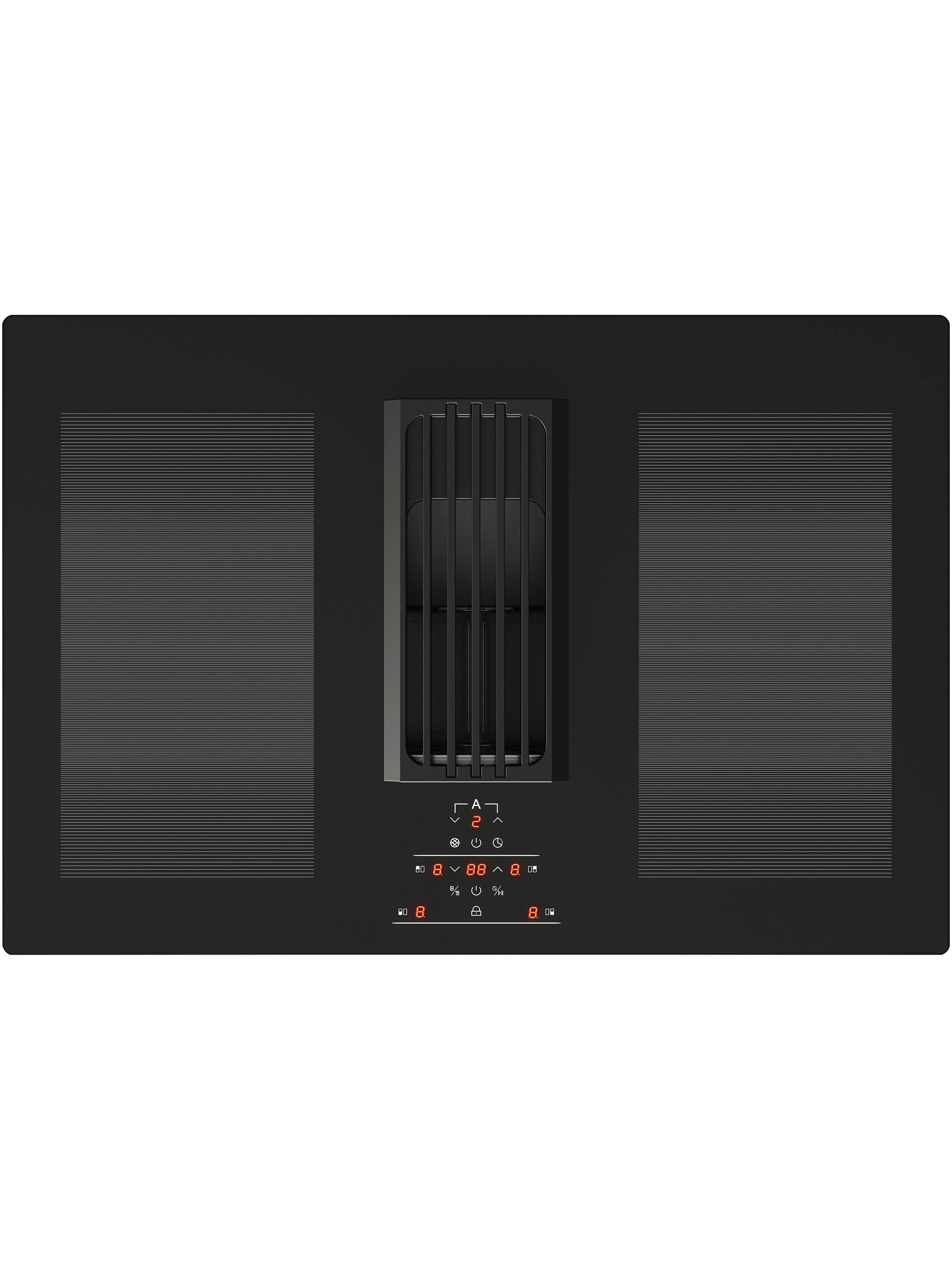 77cm Flex Zone Vented Induction Hob | Induction & Extraction in One